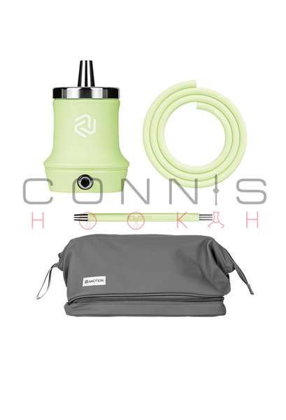 Amotion Roam Hookah - Lime with Add On Kit (Matching Hose, Mouthpiece ...